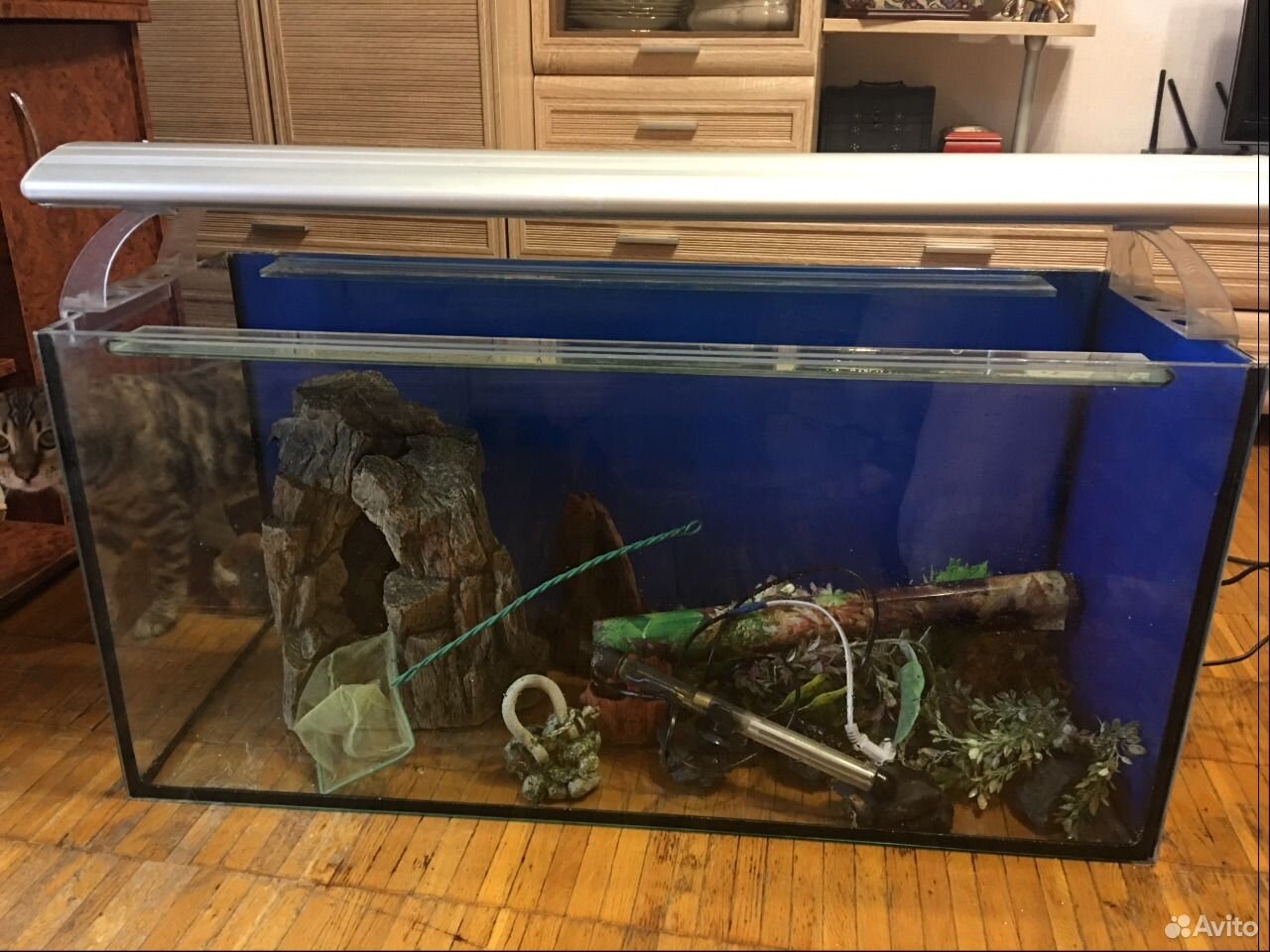 Аквариум145л+фильтр+компрессор