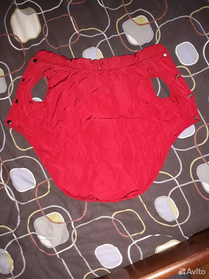 Двухсторонняя жилетка для собаки