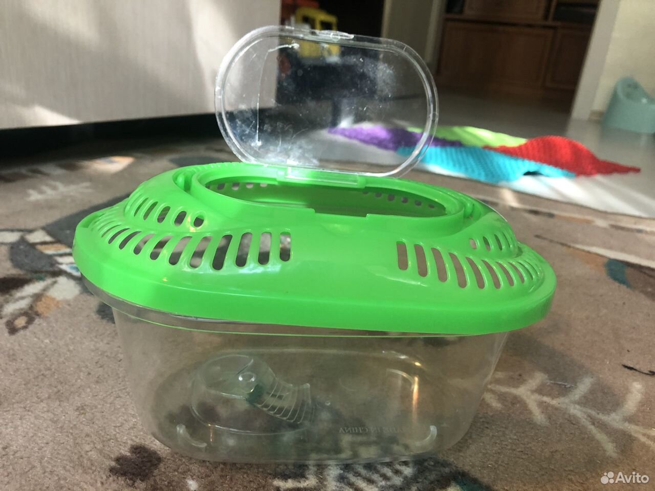 Контейнер - аквариум для черепахи