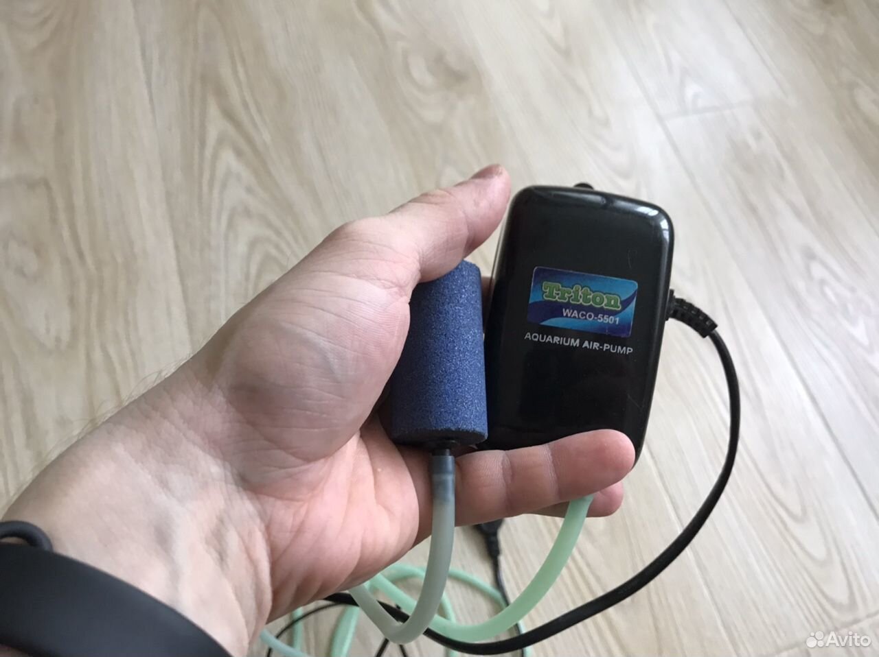 Оснащение для аквариума (фильтр воды(компрессор)