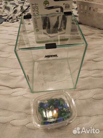 Аквариум Aquael shrimp set smart 10л