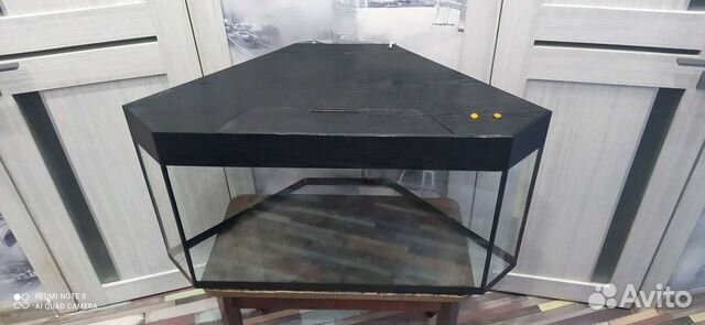 Аквариум угловой