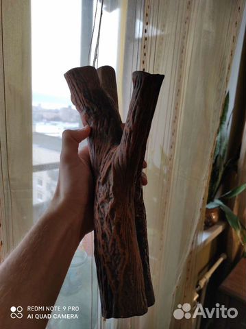 Керамическая коряга, грот, укрытие