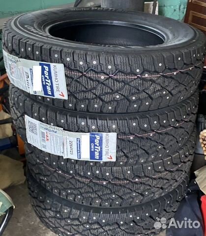 Kumho Winter Portran CW11 185/75 R16C 102R купить в Москве | Авито