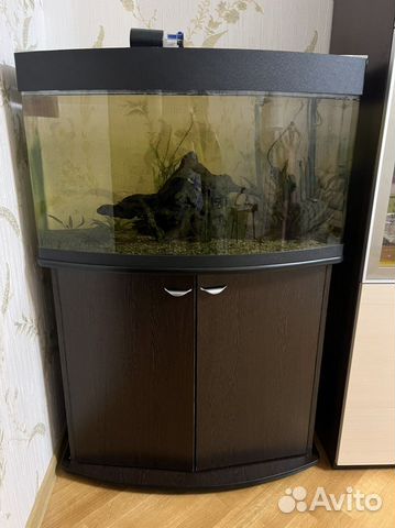Аквариум 140 литров с тумбой