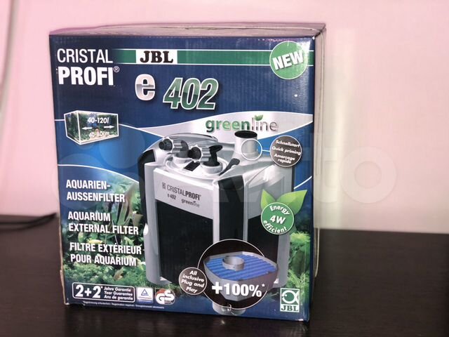 Внешний фильтр JBL CristalProfi e402 greenline